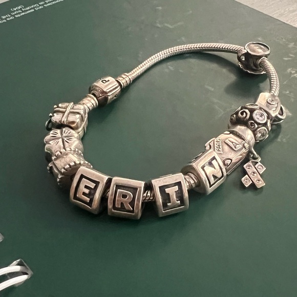 Pandora | Jewelry | Pandora Bracelet Including All Posted Charms | Poshmark